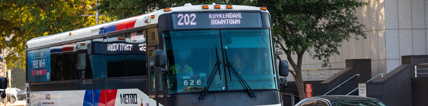 202 Kuykendahl | METRO Park & Ride Bus | ADA Accessible | Houston, Texas