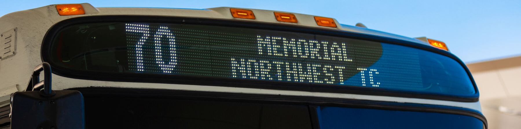 70 Memorial | METRO Bus Route | Accessible Public Transit | Houston, Texas