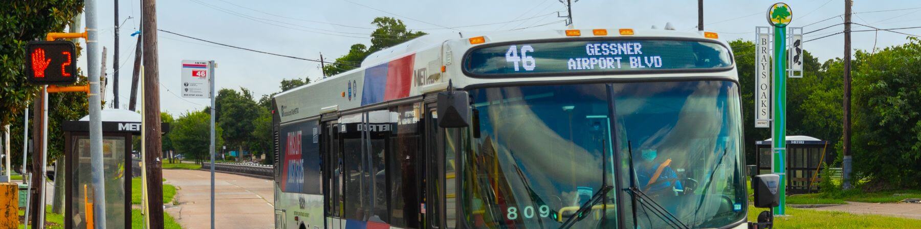 46 Gessner | METRO Bus Route | Accessible Public Transit | Houston, Texas