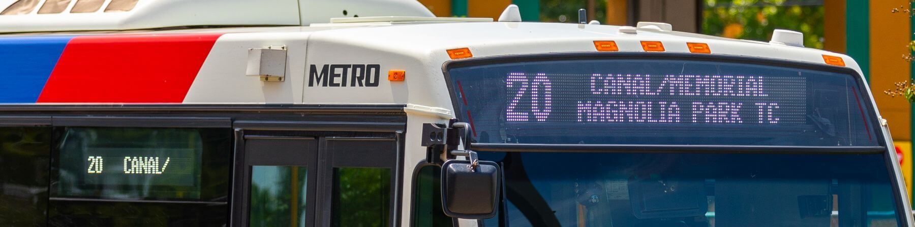 20 Canal / Memorial | METRO Bus Route | Accessible Public Transit ...